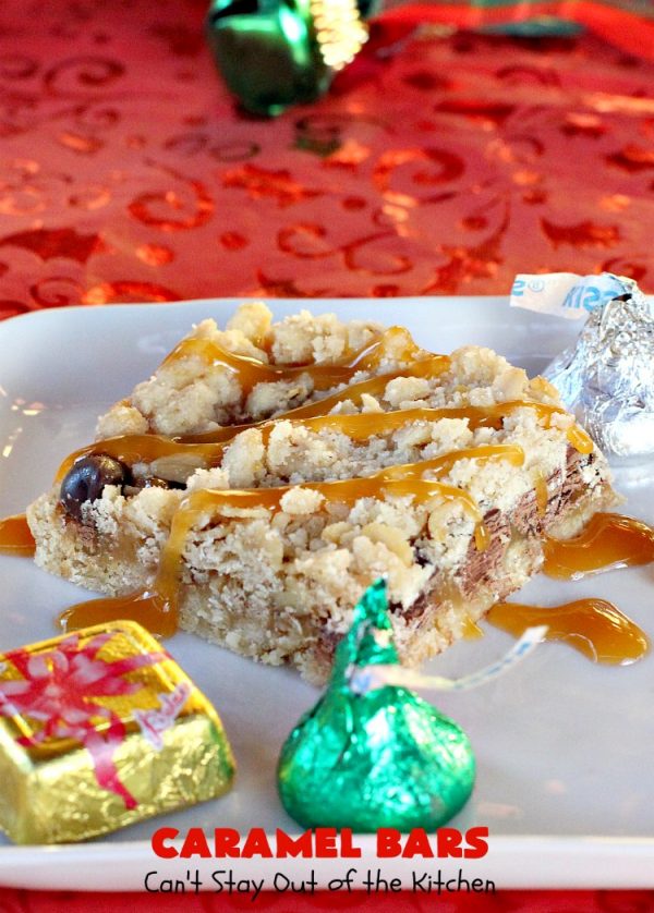 Caramel Bars – Can't Stay Out of the Kitchen