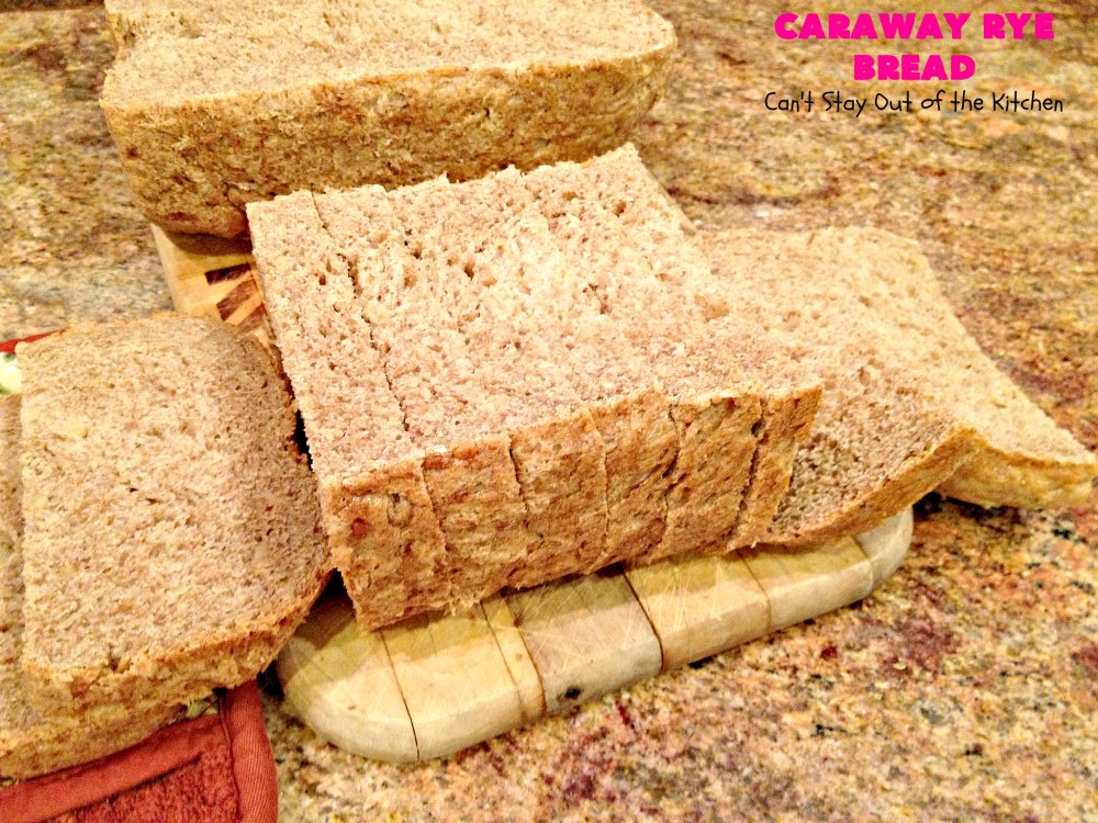 Caraway Rye Bread – Can't Stay Out of the Kitchen