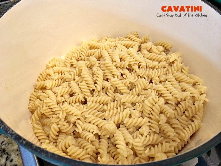 Cavatini – Can't Stay Out of the Kitchen