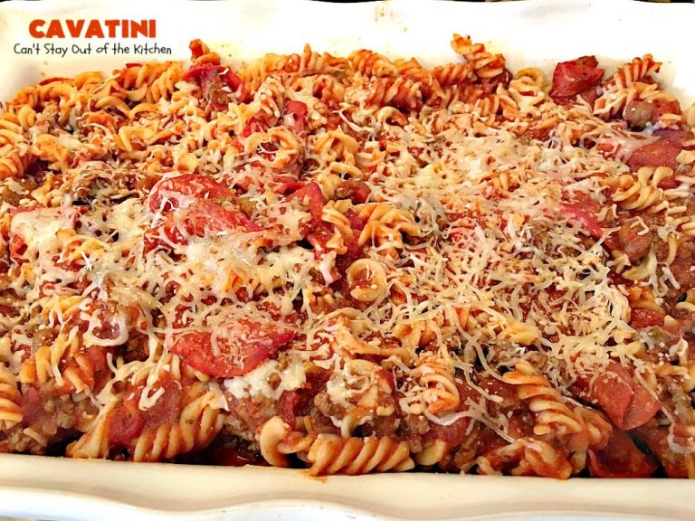 Cavatini – Can't Stay Out of the Kitchen