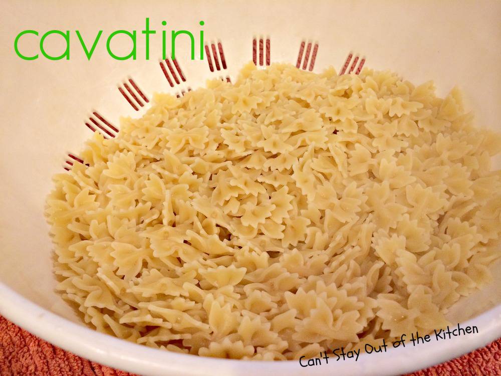 Cavatini - Can't Stay Out of the Kitchen