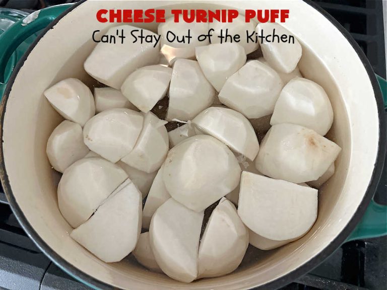 Cheese Turnip Puff – Can't Stay Out of the Kitchen