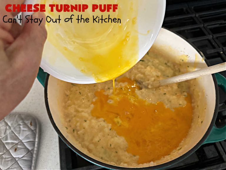Cheese Turnip Puff – Can't Stay Out of the Kitchen