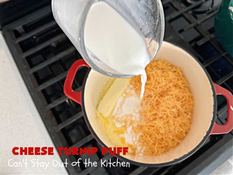 Cheese Turnip Puff – Can't Stay Out of the Kitchen