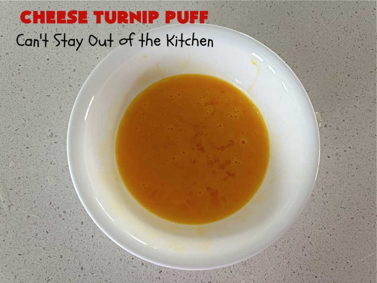 Cheese Turnip Puff – Can't Stay Out of the Kitchen