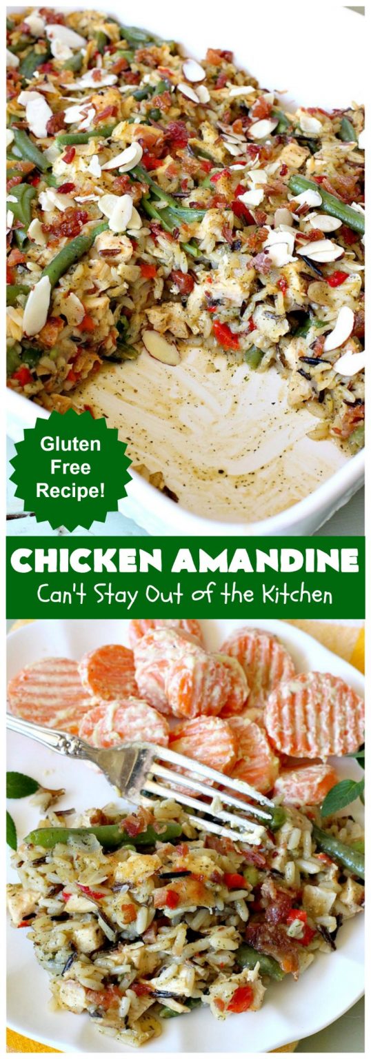 Chicken Amandine – Can't Stay Out of the Kitchen