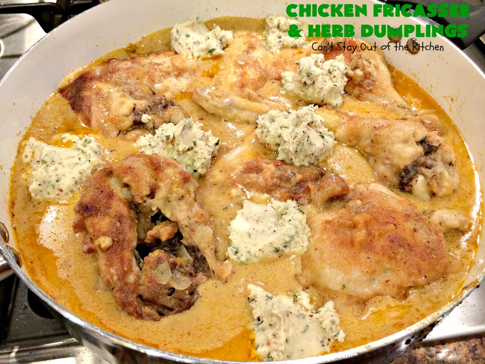Chicken Fricassee and Herb Dumplings – IMG_1700 – Can't Stay Out of the ...