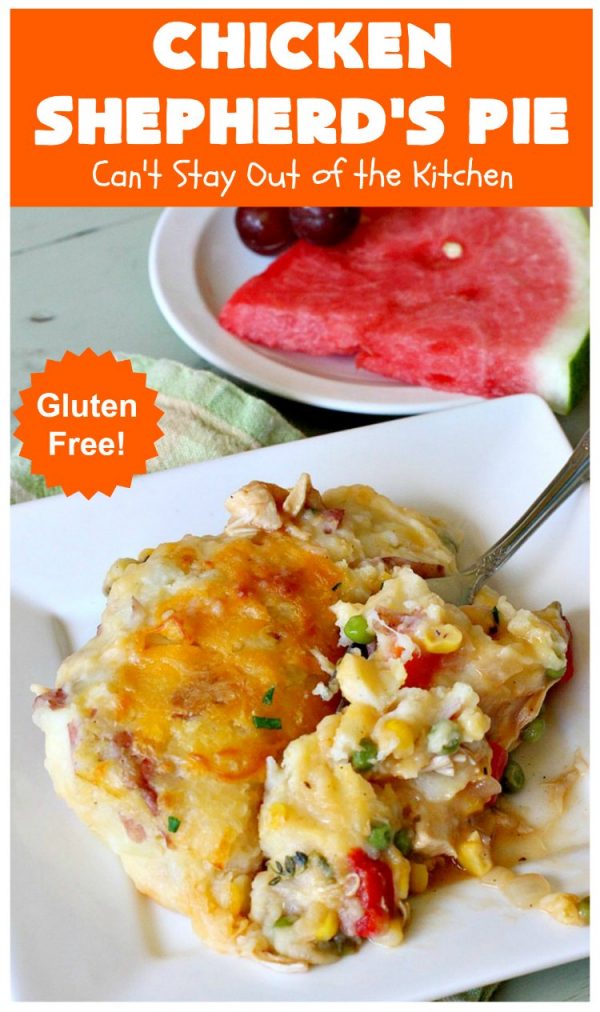 Chicken Shepherd’s Pie – Can't Stay Out of the Kitchen