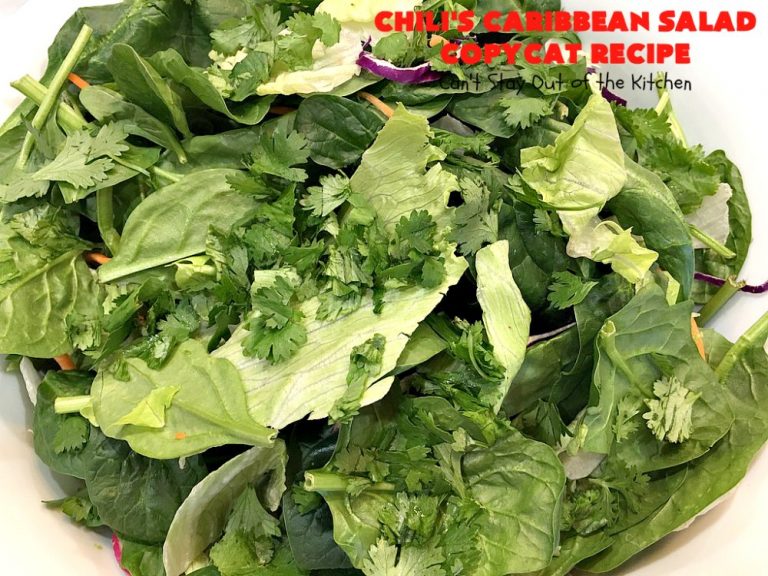 Chili’s Caribbean Salad Copycat Recipe with Honey-Lime Dressing – Can't ...
