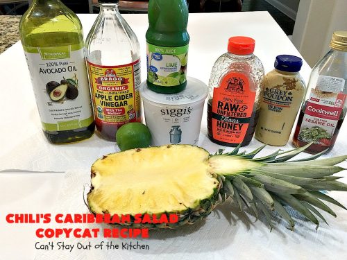 Chili’s Caribbean Salad Copycat Recipe with Honey-Lime Dressing – Can't ...