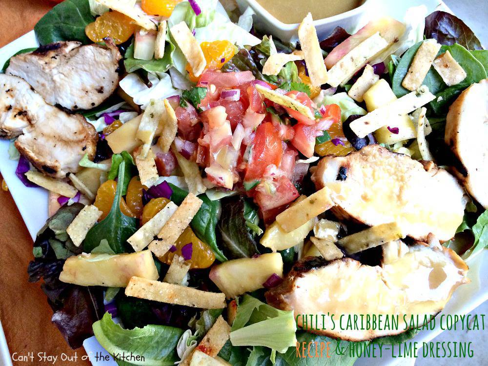 Chili’s Caribbean Salad – IMG_0240 – Can't Stay Out of the Kitchen