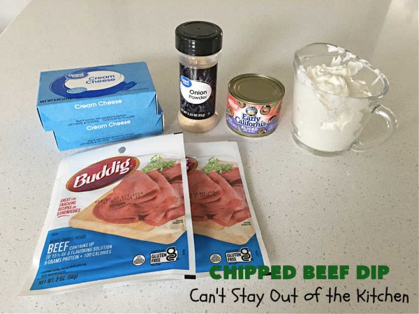Chipped Beef Dip – Can't Stay Out of the Kitchen
