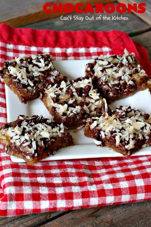 Chocaroons – Can't Stay Out of the Kitchen