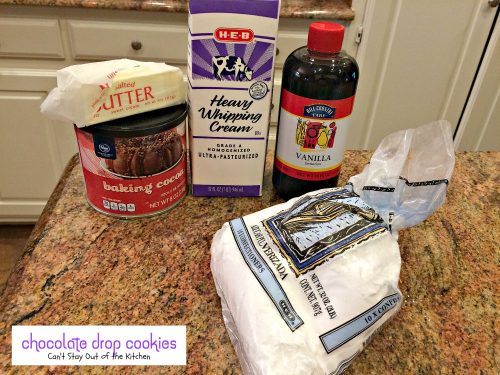 Chocolate Drop Cookies – Can't Stay Out of the Kitchen