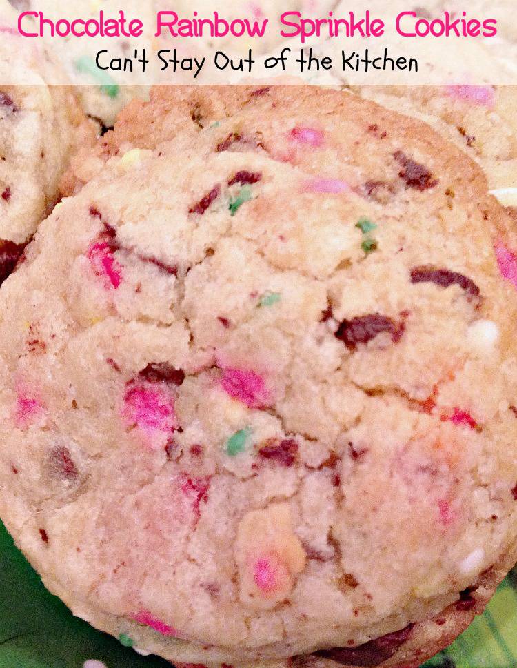 Chocolate Rainbow Sprinkle Cookies – Recipe Pix 16 169 – Can't Stay Out ...