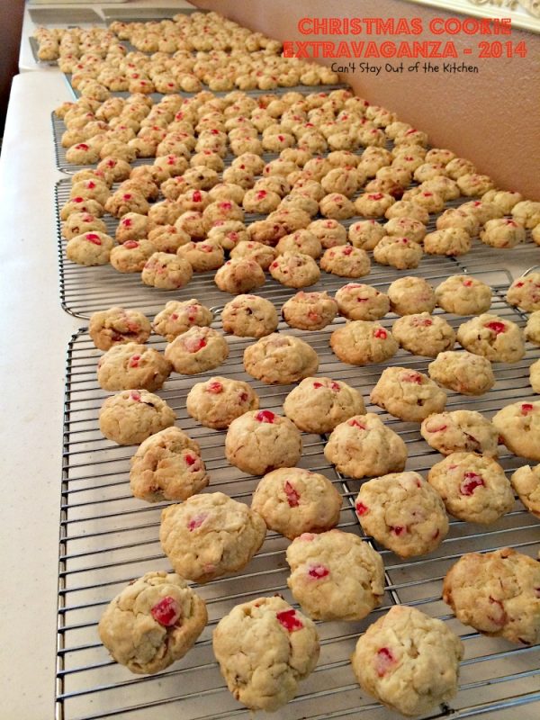 Christmas Cookie Extravaganza – 2014 – Can't Stay Out of the Kitchen
