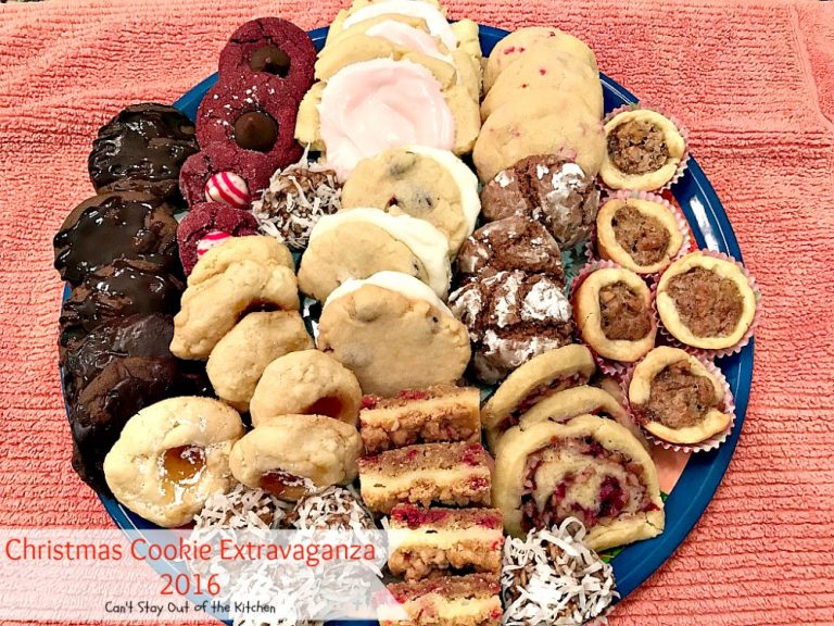 Christmas Cookie Extravaganza – 2016 – Can't Stay Out of the Kitchen