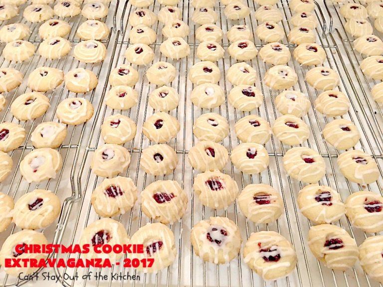 Christmas Cookie Extravaganza – 2017 – Can't Stay Out of the Kitchen