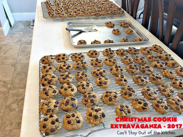 Christmas Cookie Extravaganza – 2017 – Can't Stay Out of the Kitchen