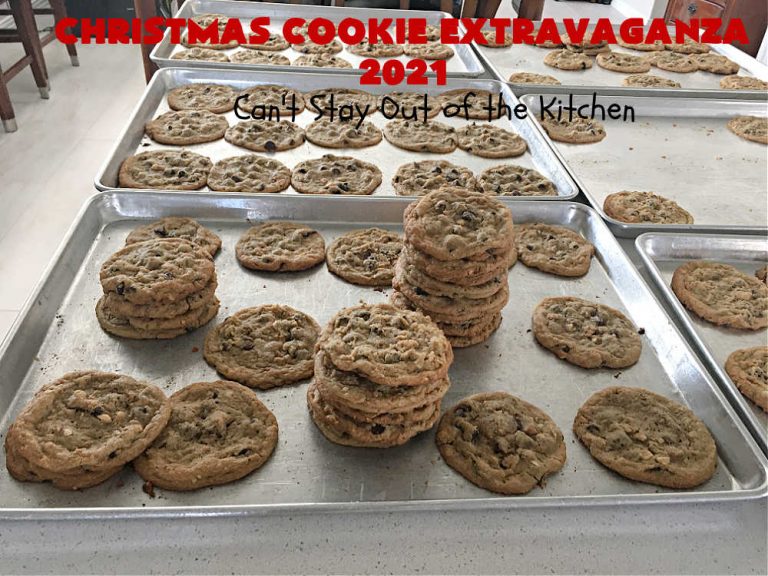Christmas Cookie Extravaganza – 2021 – Can't Stay Out of the Kitchen