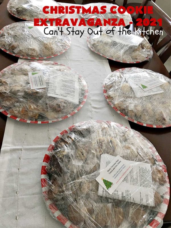 Christmas Cookie Extravaganza – 2021 – Can't Stay Out of the Kitchen