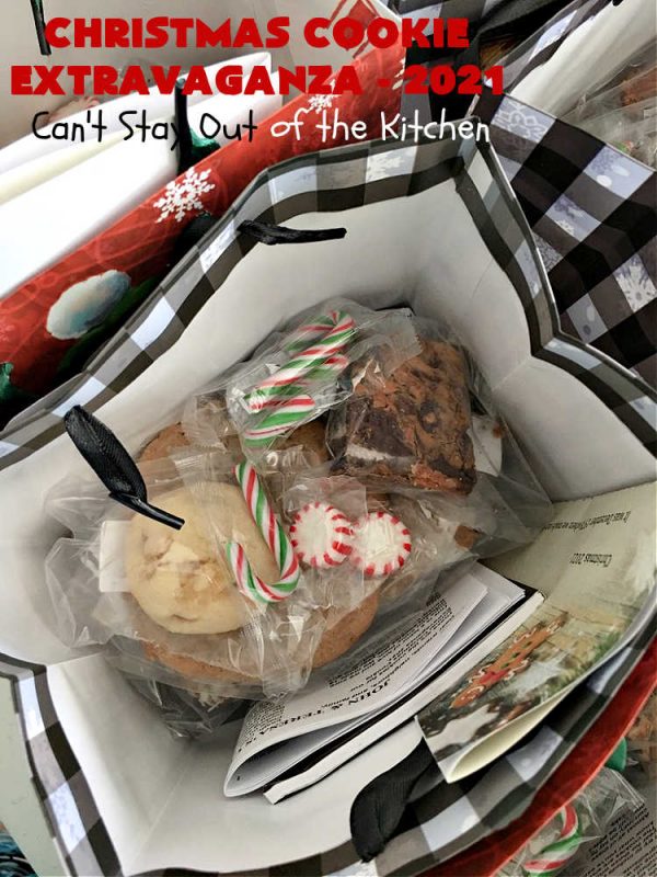 Christmas Cookie Extravaganza – 2021 – Can't Stay Out of the Kitchen