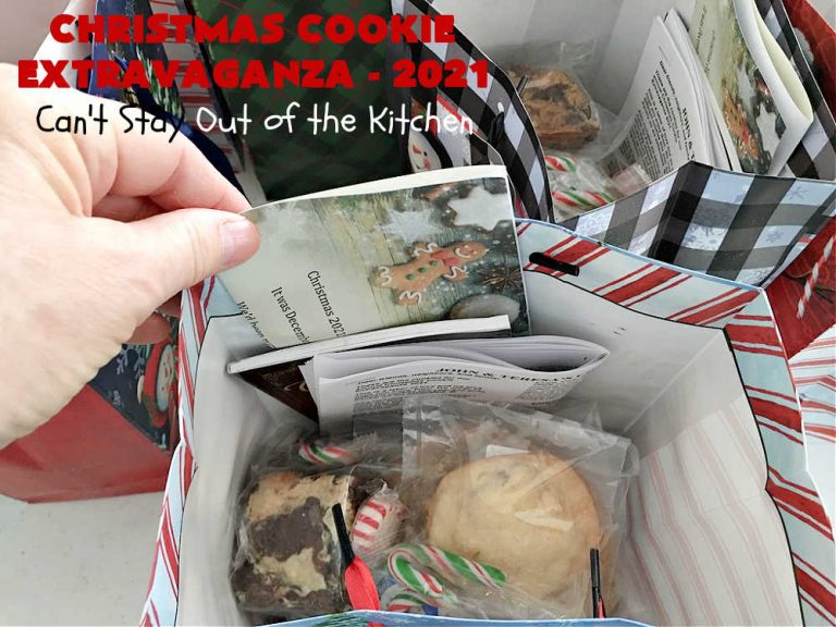 Christmas Cookie Extravaganza – 2021 – Can't Stay Out of the Kitchen