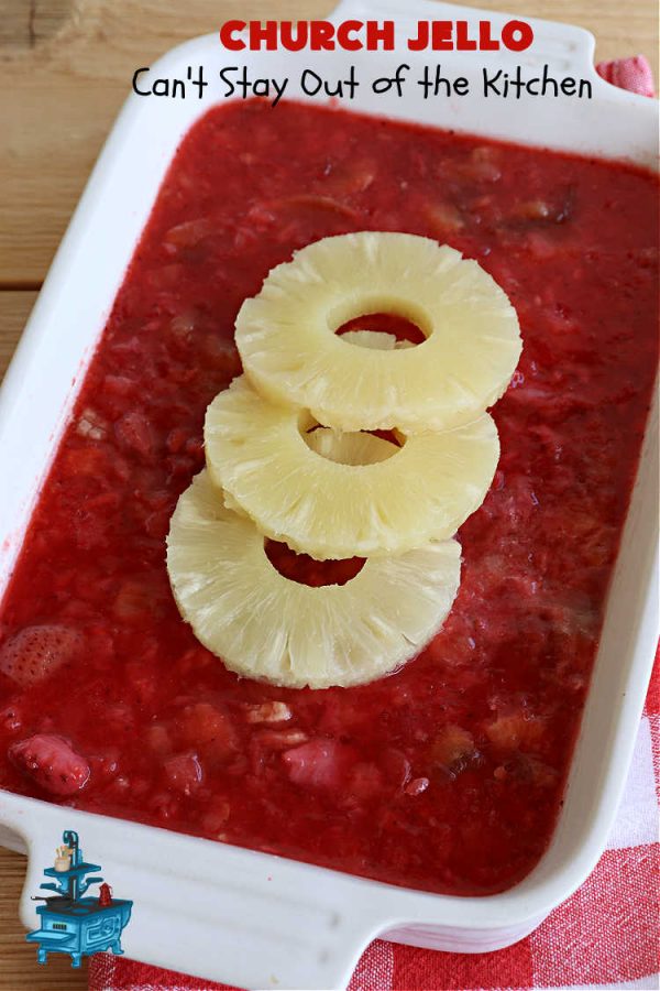 Church Jello – Can't Stay Out of the Kitchen