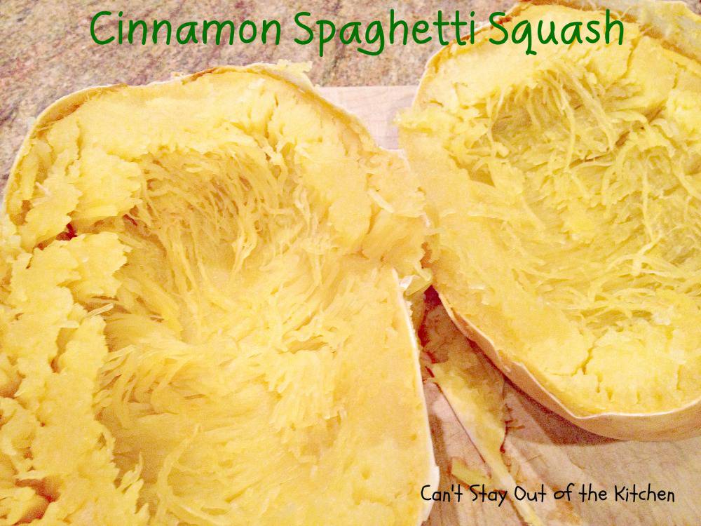 Cinnamon Spaghetti Squash – Recipe Pix 25 258.jpg – Can't Stay Out of ...