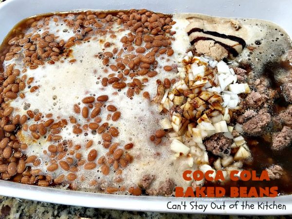 Coca Cola Baked Beans – Can't Stay Out of the Kitchen
