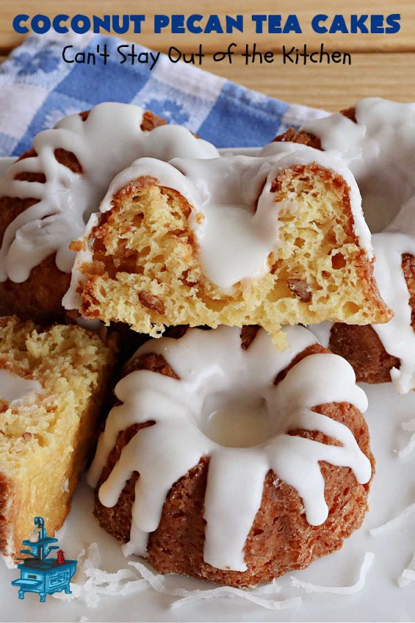 Coconut Pecan Tea Cakes – Can't Stay Out of the Kitchen
