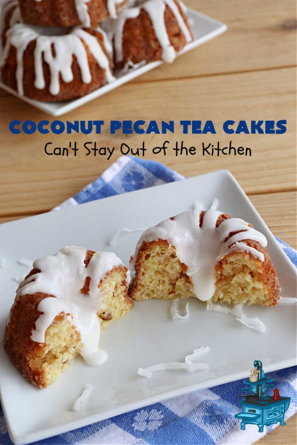 Coconut Pecan Tea Cakes – Can't Stay Out of the Kitchen