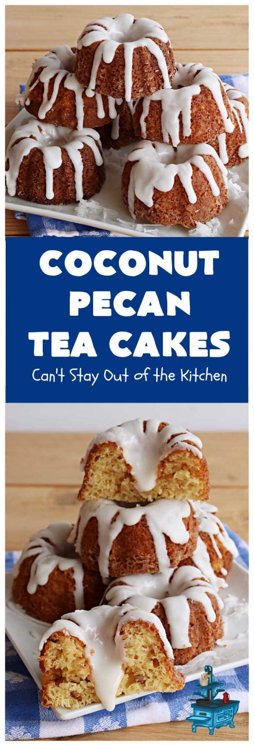Coconut Pecan Tea Cakes – Can't Stay Out of the Kitchen
