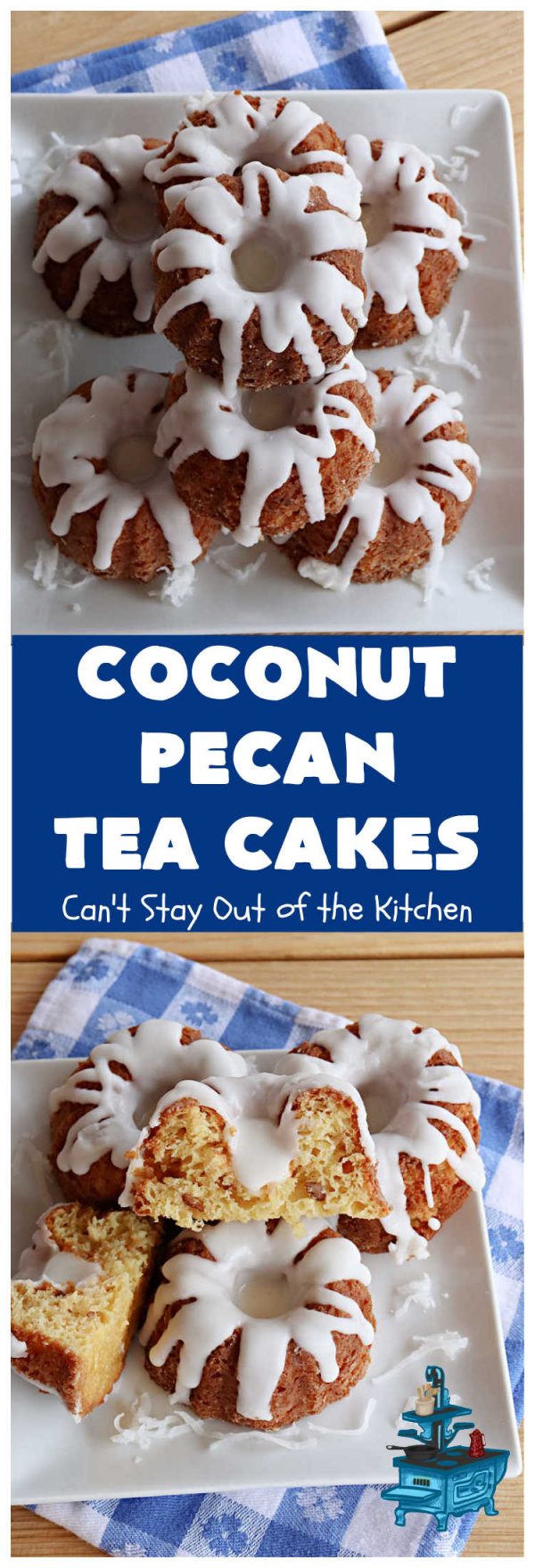 Coconut Pecan Tea Cakes – Can't Stay Out of the Kitchen