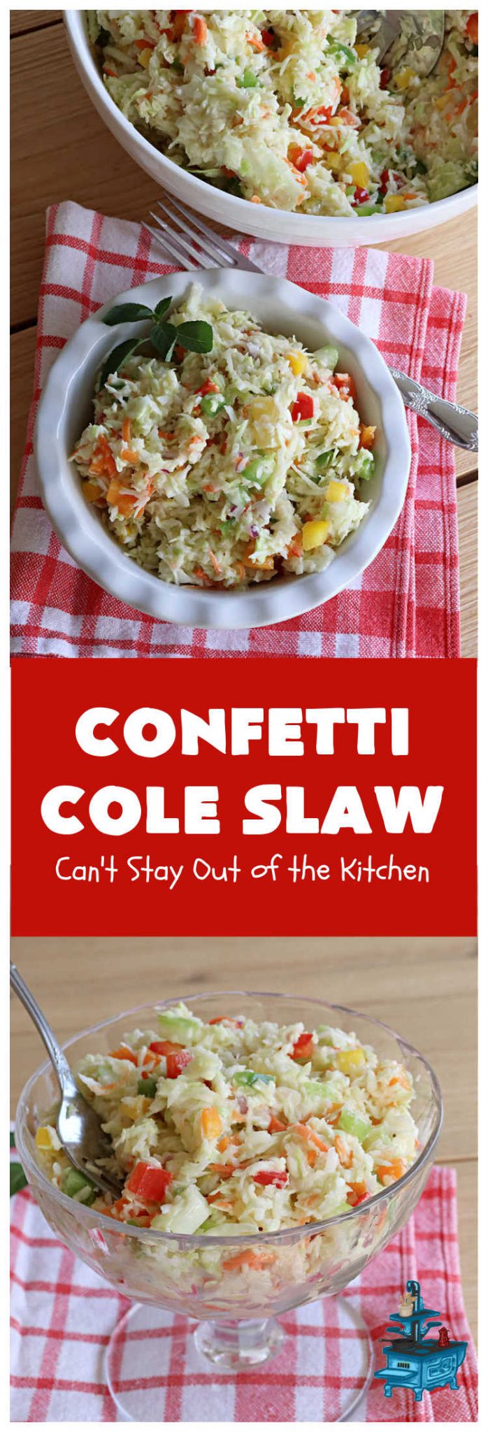 Confetti Cole Slaw – Can't Stay Out of the Kitchen