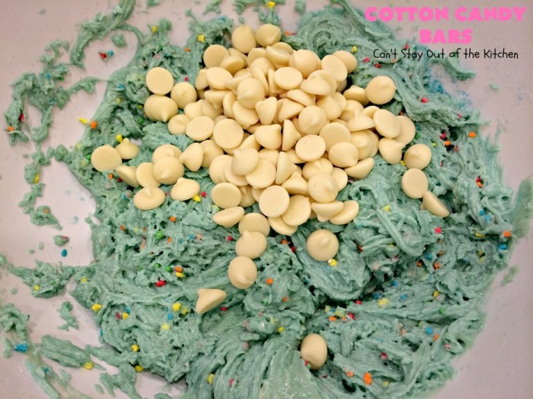 Cotton Candy Bars – Can't Stay Out of the Kitchen