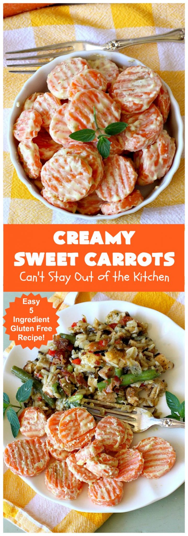 Creamy Sweet Carrots – Can't Stay Out of the Kitchen