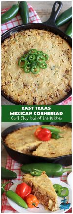East Texas Mexican Cornbread – Can't Stay Out of the Kitchen