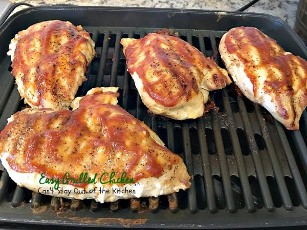 Easy Grilled Chicken – Can't Stay Out of the Kitchen