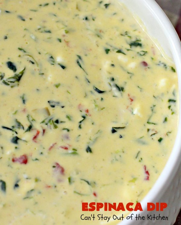 Espinaca Dip – Can't Stay Out of the Kitchen