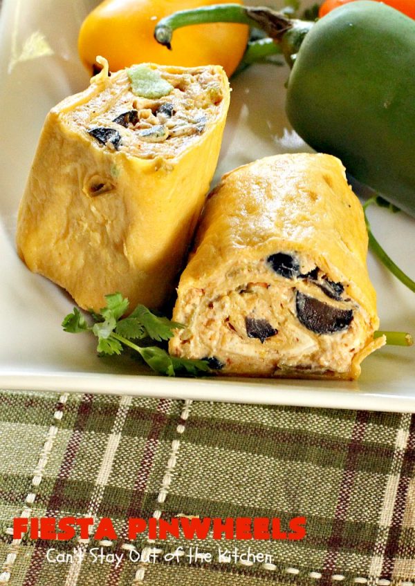 Fiesta Pinwheels – Can't Stay Out of the Kitchen