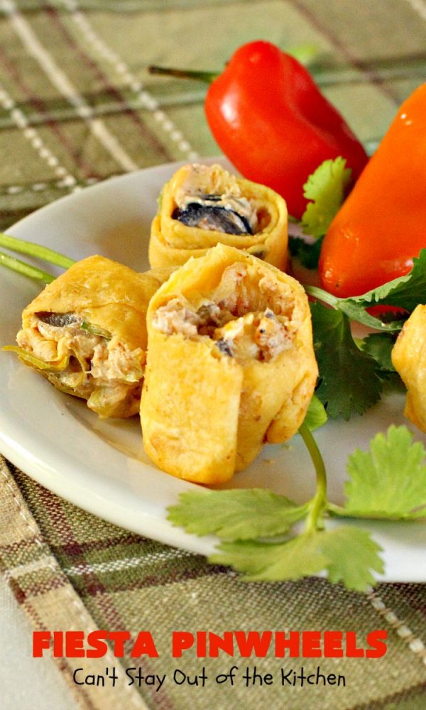 Fiesta Pinwheels – Can't Stay Out of the Kitchen