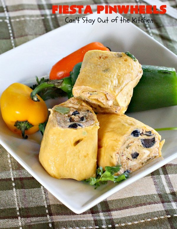 Fiesta Pinwheels – Can't Stay Out of the Kitchen