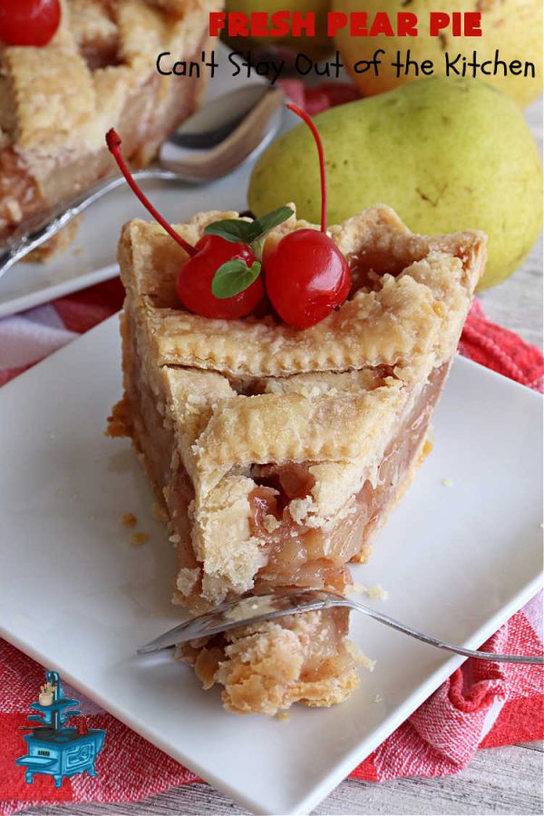 Pies – Can't Stay Out of the Kitchen