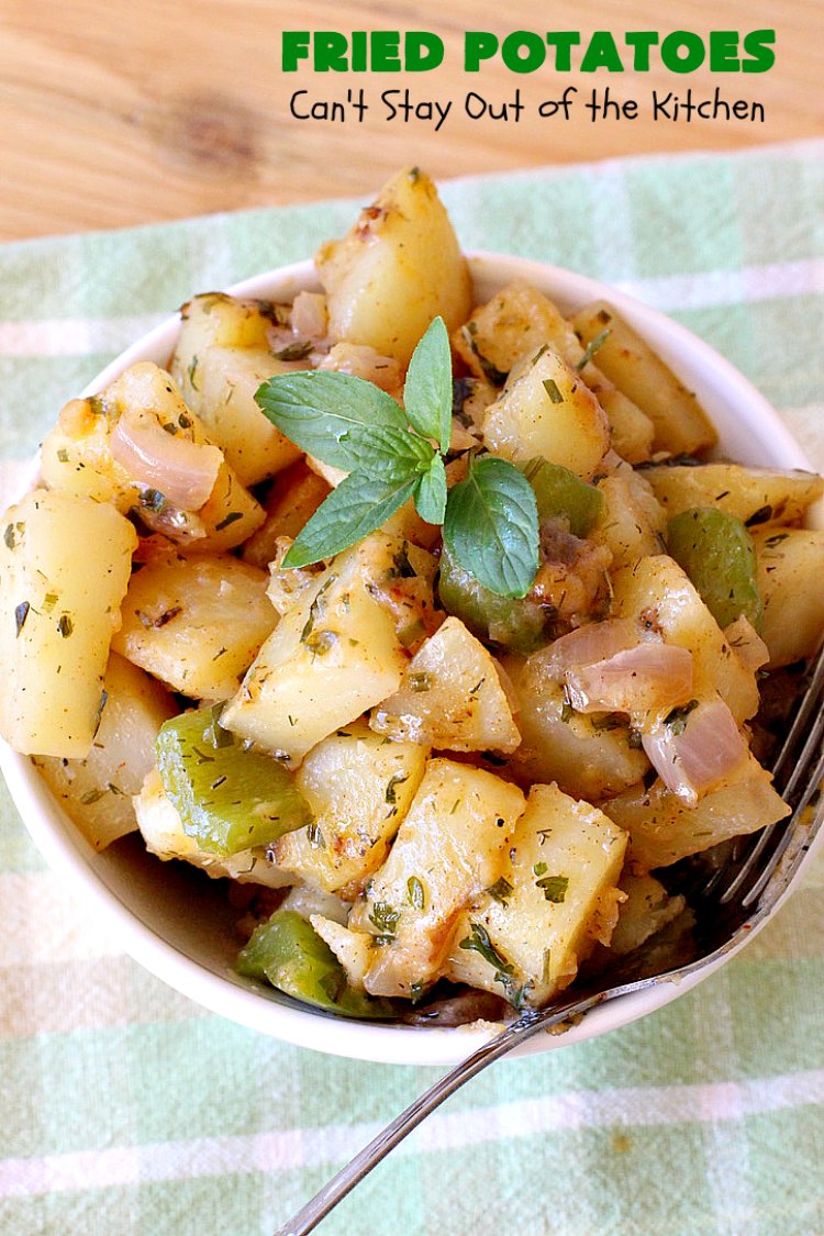 Fried Potatoes – Can't Stay Out of the Kitchen