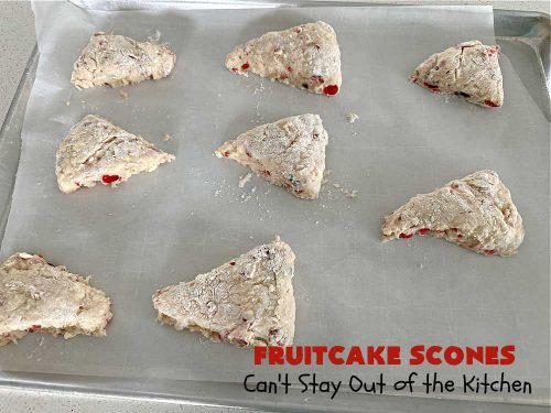 Fruitcake Scones – Can't Stay Out of the Kitchen