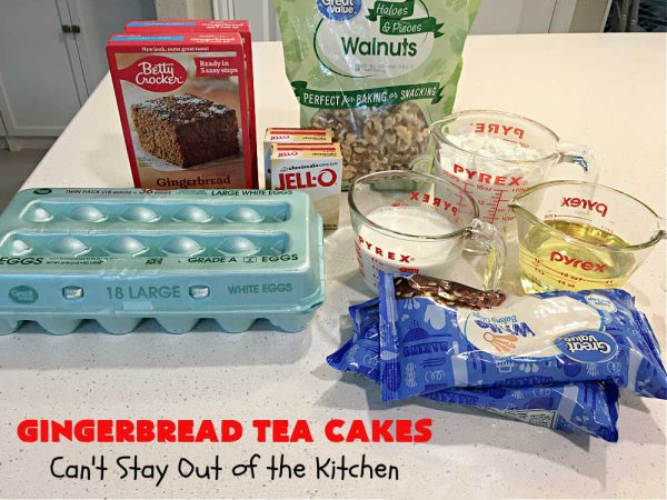 Gingerbread Tea Cakes – Can't Stay Out of the Kitchen