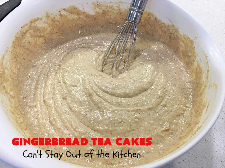 Gingerbread Tea Cakes – Can't Stay Out of the Kitchen