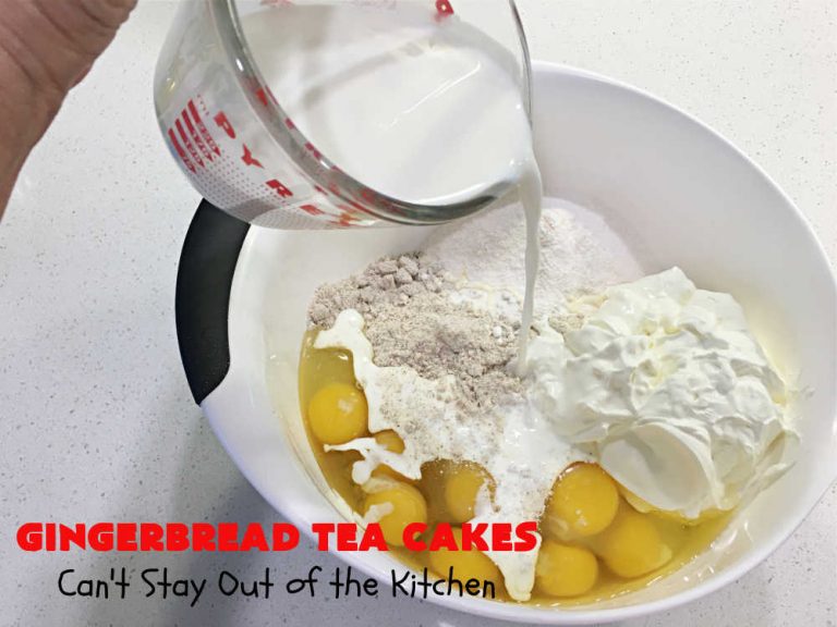 Gingerbread Tea Cakes – Can't Stay Out of the Kitchen