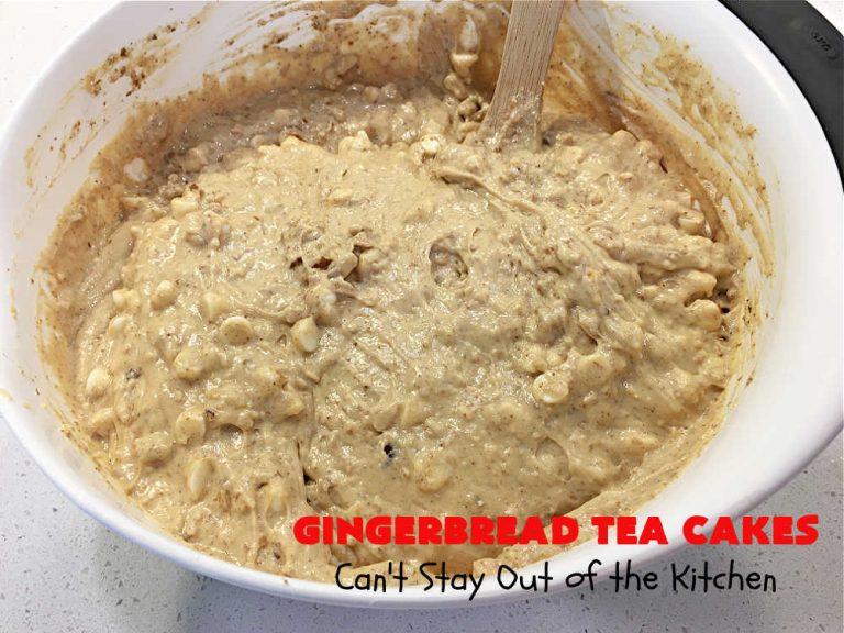 Gingerbread Tea Cakes – Can't Stay Out of the Kitchen